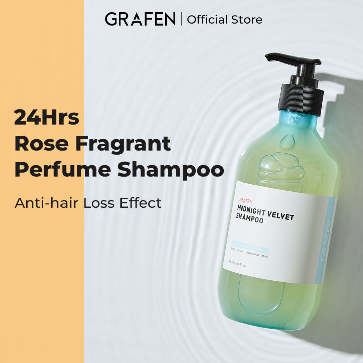 [GRAFEN] Midnight Velvet Perfume Shampoo 500ml [Anti-Hair Loss] | Lazada