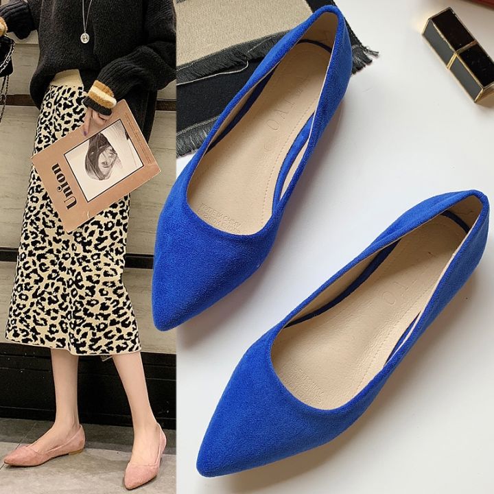 【Cheap shoe store】 รองเท้าบัลเล่ต์แฟชั่นผู้หญิง,รองเท้าบัลเล่ต์ยางปลาย ...