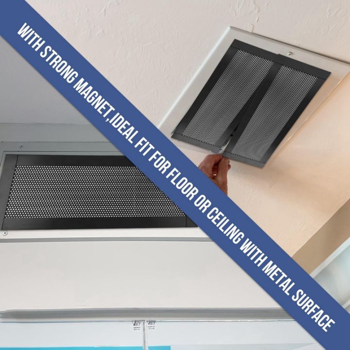 Magnetic Floor Ventilation Cover 4x10Inch Air Ventilation Screen Cover ...