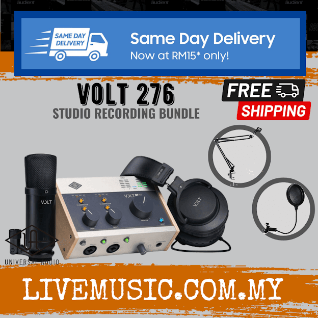 Universal Audio Volt 276 USB-C Audio Interface Studio Pack ( Volt276 / Volt-276 ) | Lazada