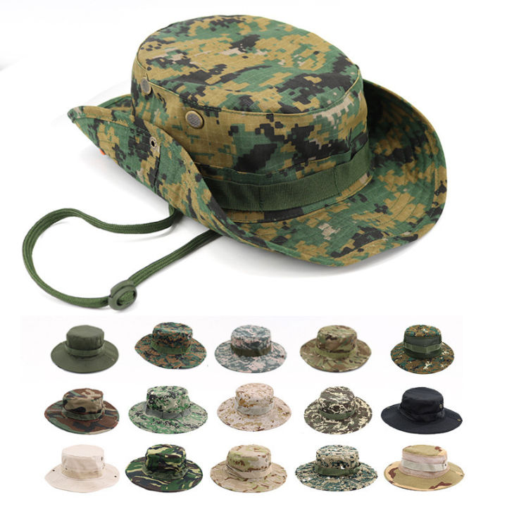 Bucket Summer Caps Hunting Hats Cap Hiking Tactical Army Military ...