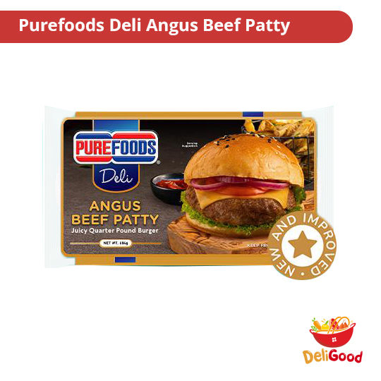 Purefoods Deli Angus Beef Patty Quarter Pounder 684g | Lazada PH