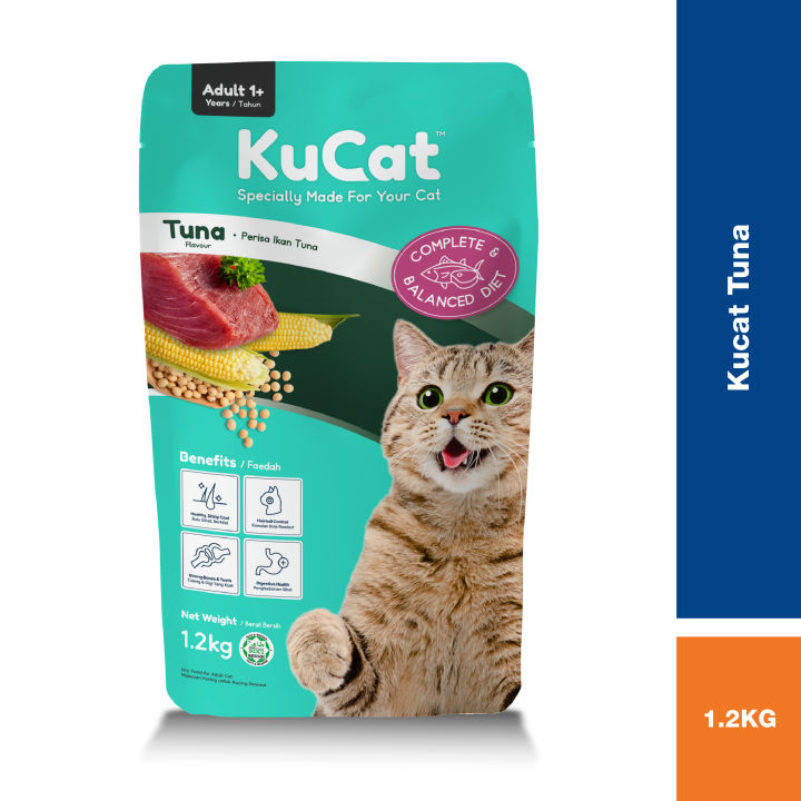Kucat Dry Cat Food Tuna 12kg Lazada