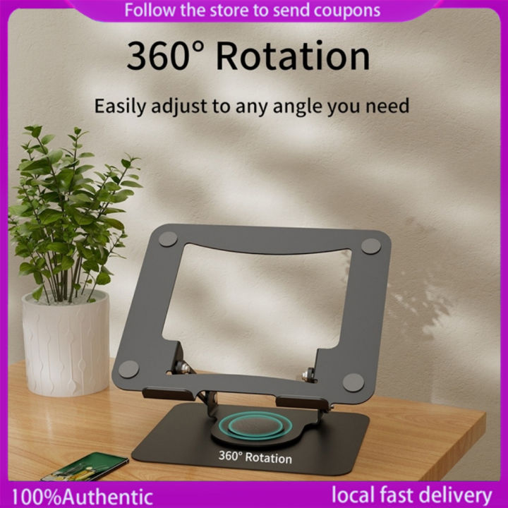 Welcome 360° Rotating Laptop Stand Foldable Laptop Stand Height ...