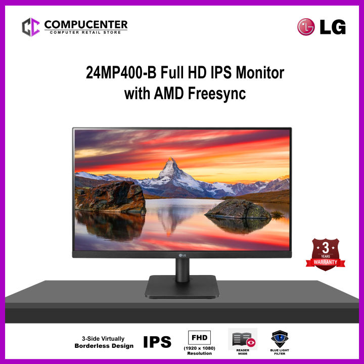 LG 24MR400-B | 100Hz | Full HD 1080P IPS Monitor with AMD FeeSync ...