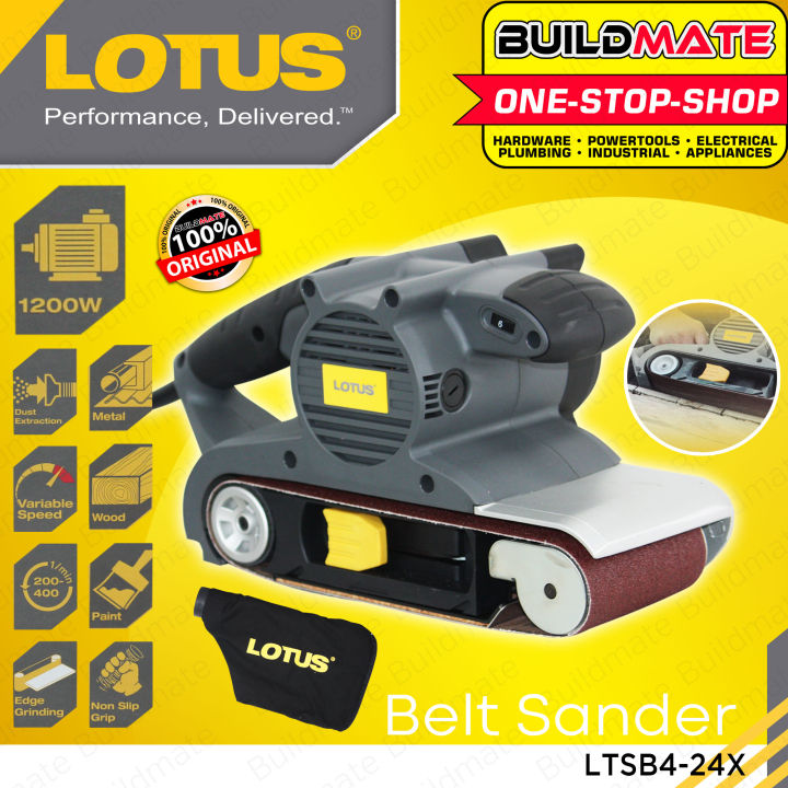 LOTUS Power Belt Sander 1200W LTSB4-24X - BUILDMATE - | Lazada PH