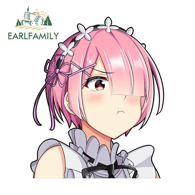 Earlfamily 13ซม. สำหรับบุคลิกภาพสติ๊กเกอร์กันน้ำติดรถยนต์ Rem ...