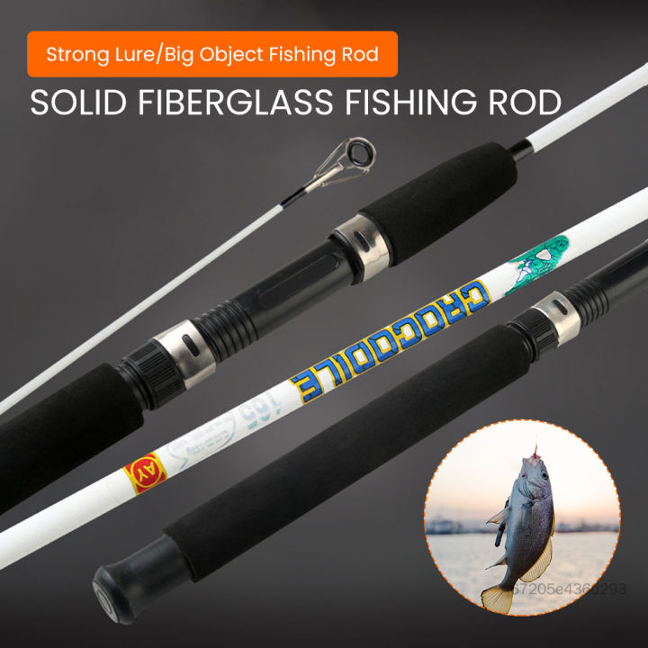 Solid fiberglass lure rod ultra hard fishing rod Sea Angling Rod ...