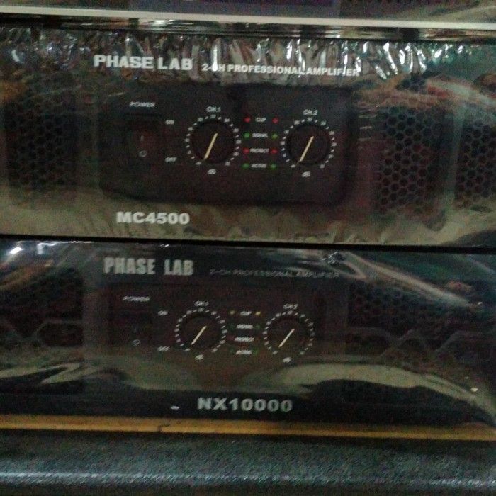 POWER AMPLIFIER PHASELAB NX 10000 / NX10000 2 CHANNEL ORIGINAL PHASELAB ...