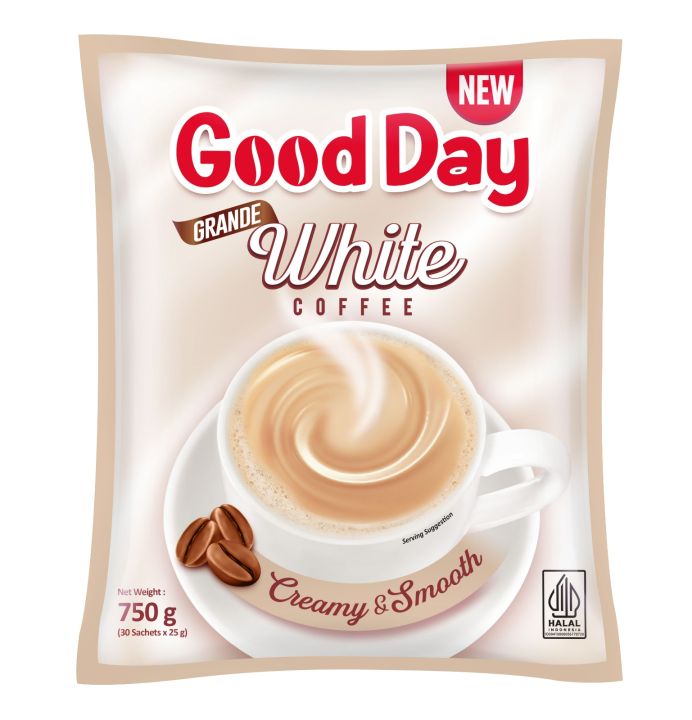 Good Day Grande White Coffee 750g (30 Sachet/Pack/25g) | Lazada PH