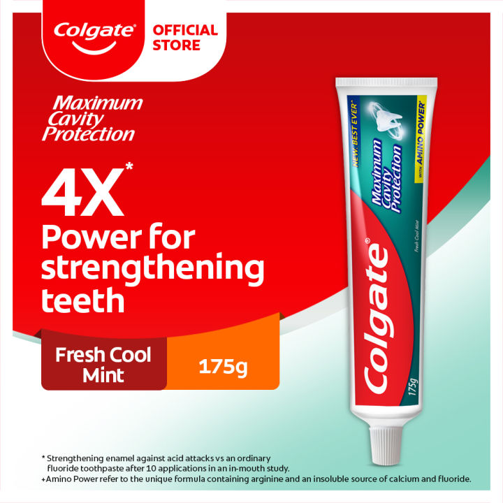 Colgate Maximum Cavity Protection Fresh Cool Mint Toothpaste 175g | Lazada