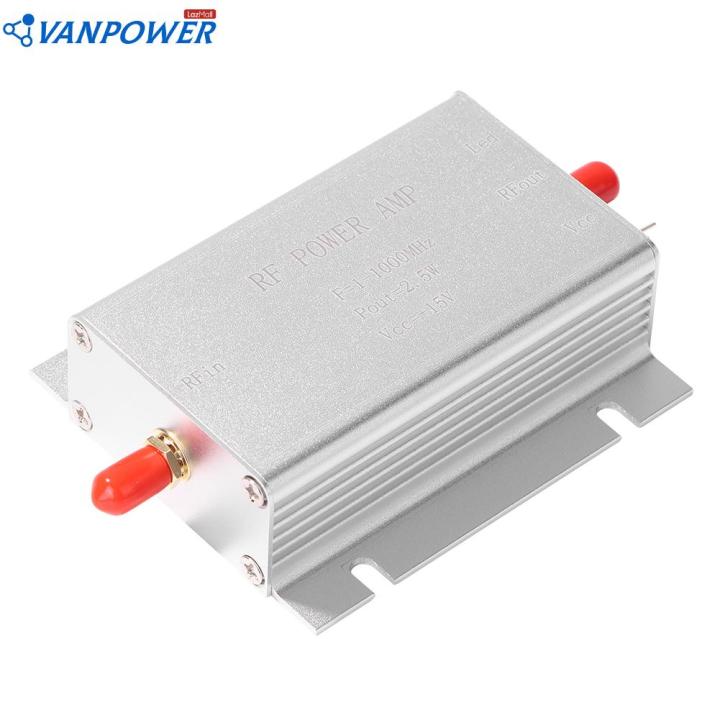 RF Power Amplifier 1-1000MHz RF Power Amplifier 2.5W HF FM Transmitter Remote Control Amplifier ...