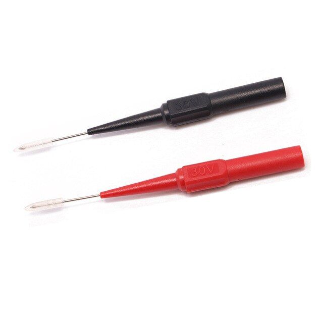 【Worth-Buy】 2pcs 4mm Jack Multimeter Probes Needle Detachable Needle ...