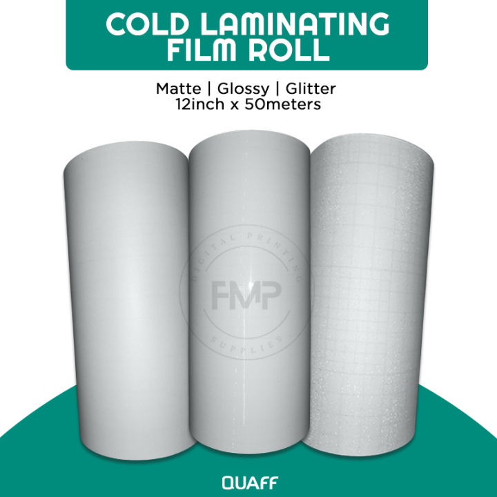 FMP 12inches Quaff Cold Laminating Film Glossy / Matte / Glitter Photo ...