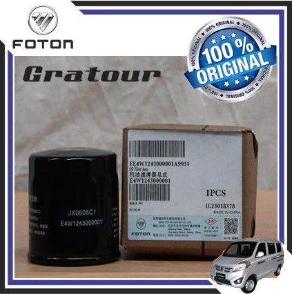OIL FILTER FOTON GRATOUR MINI / MIDI VAN 1.2 / MT 1.2 ORIGINAL | Lazada PH