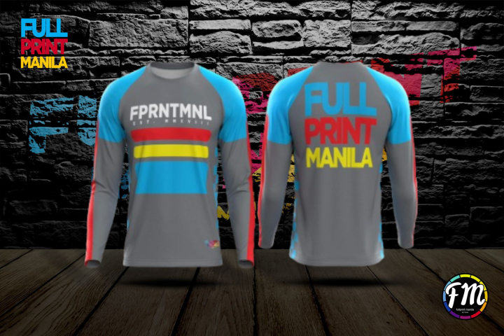FULL PRINT MANILA RIDING JERSEY FULL SUBLIMATION 38 | Lazada PH