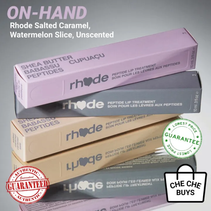 [ON-HAND] Rhode Skin Set Lip Peptide Treatment Barrier Restore Cream ...