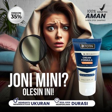 BETOTIN KRIM Pembesar Ukuran & Durasi Paket Bundle CREAM Pembesar ...