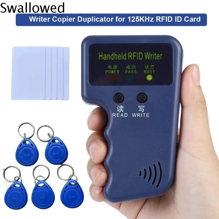 SWALLOWED Rewritable ID Card Handheld Duplicator Low-frequency ...
