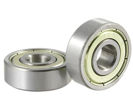 2 ลูก 628 Z ( 8 x24 x 8 mm. ) Deep groove Ball Bearing 628-ZZ ลูกปืน ...