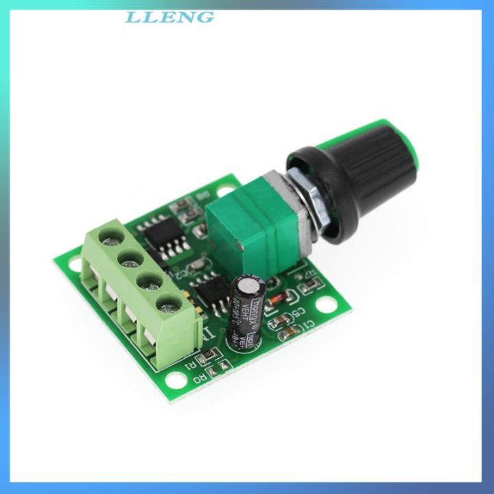 LLENG 1.8V 3V 5V 6V 12V 2A PWM Dc Motor Speed Controller Variable Speed ...