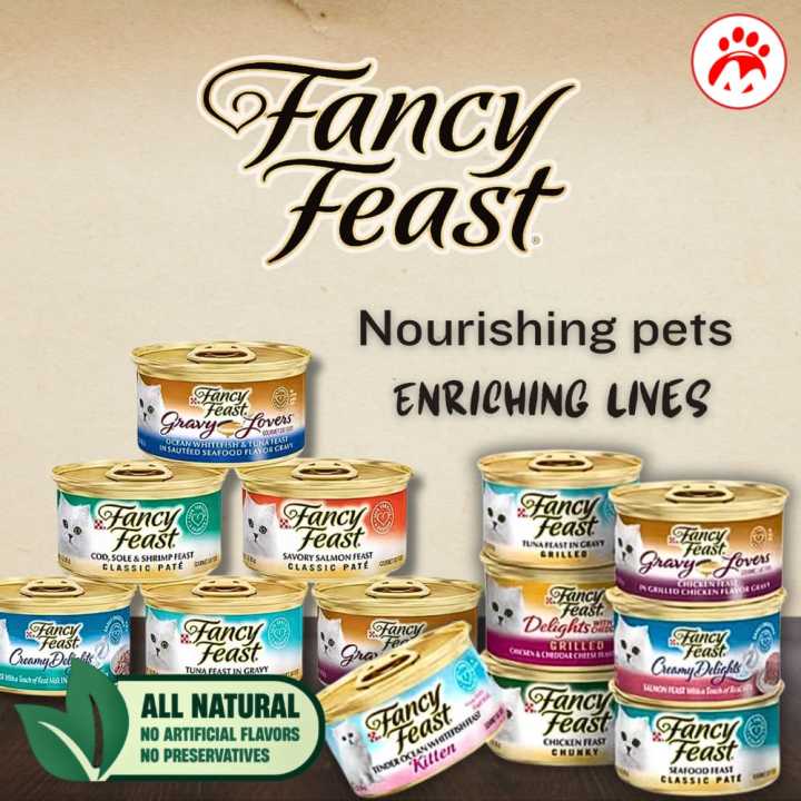 Fancy Feast Cat Wet Food 85g (24 cans) | Lazada Singapore