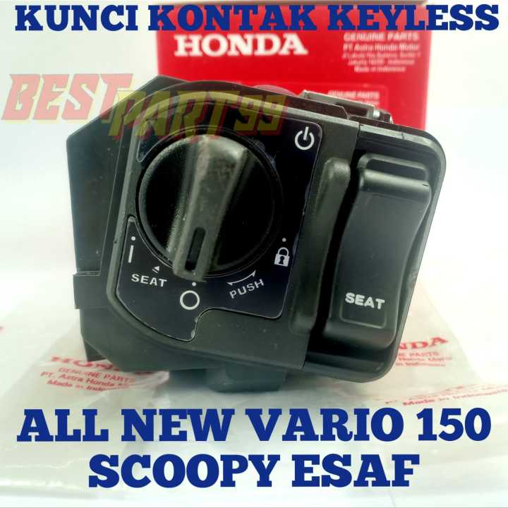 KUNCI KONTAK KEYLESS VARIO 150 ALL NEW VARIO 150 SCOOPY ESAF KUALITAS ...