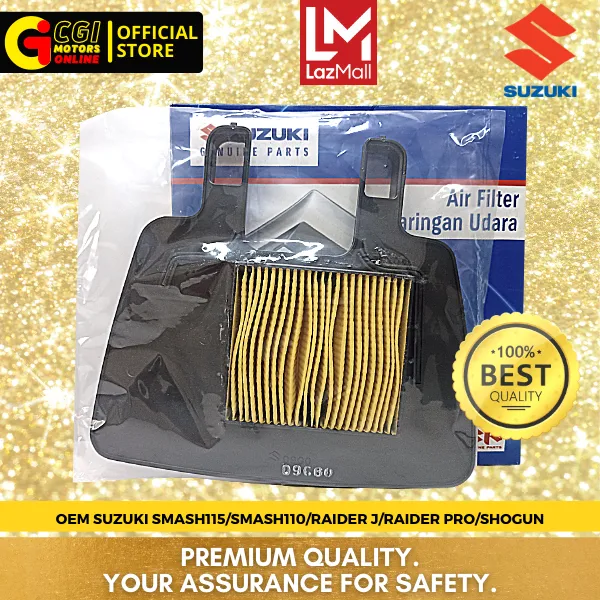 SUZUKI Genuine Parts Air Cleaner / Filter Element for Smash / Shogun ...