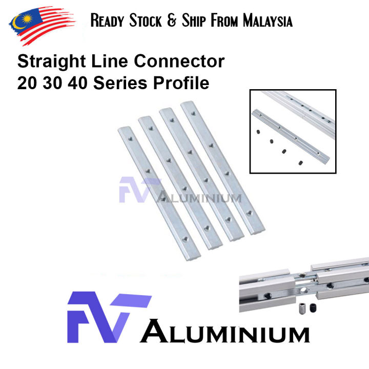 [1 pcs] Straight Line Connector Joint Connector Joint Plate for 20 30 ...