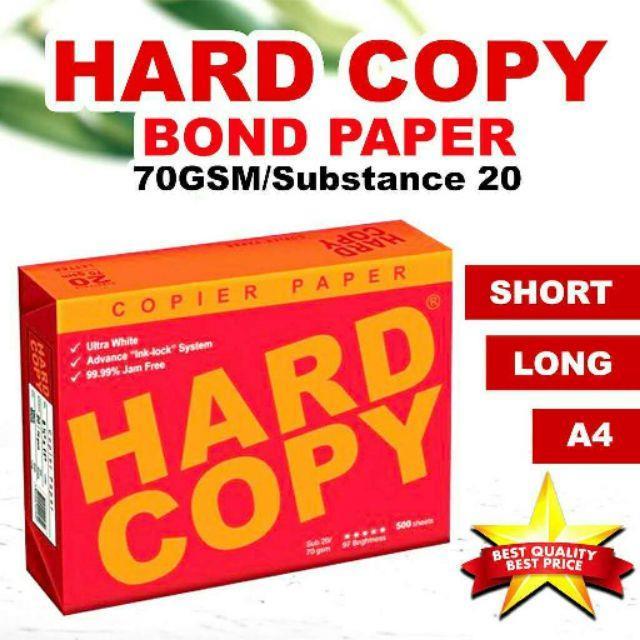 2023】 Hard copy sub.20 70 gsm per sheets | Lazada PH
