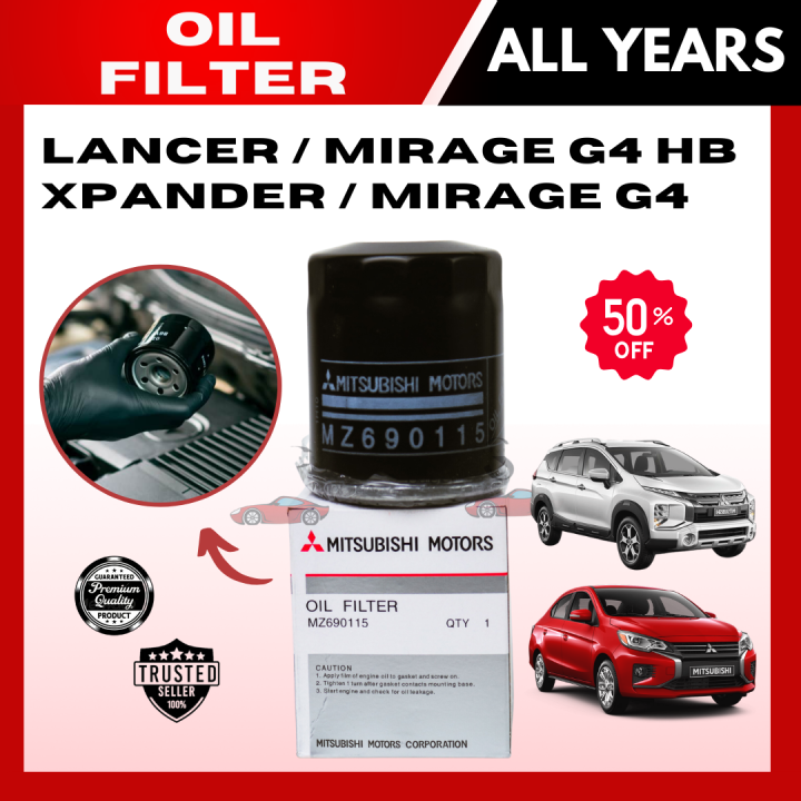 SALE! OIL FILTER for MITSUBISHI XPANDER / MIRAGE G4 / MIRAGE G4 HB ...