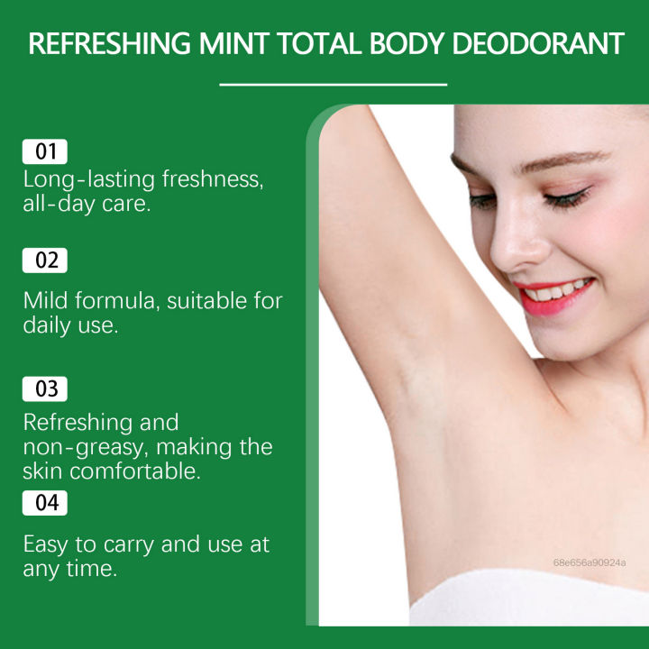 Underarm Odor Deodorant Cream Refreshing Armpit Care Stick Suitable for ...