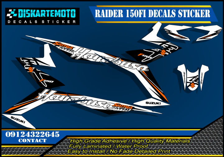 Raider 150 fi Decals sticker Hayabusa Design | Lazada PH