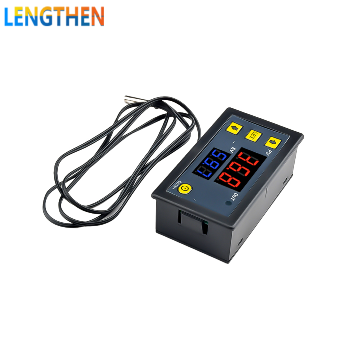 LENGTHEN W3230 High Precision LED Digital Temperature Controller Thermostat Thermometer ...