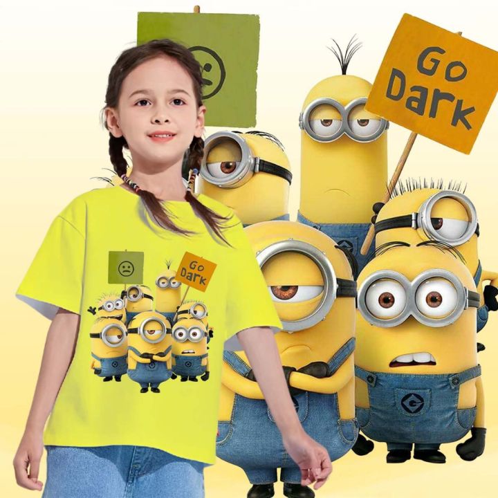 เสื้อเด็ก มินเนี่ยน Despicable Me 4 Minions Children's T-shirt เสื้อลา ...