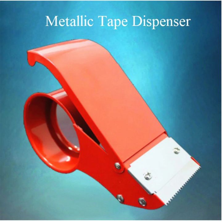 Metallic Packaging Tape Dispenser Tape Cutter Metal Tape Dispenser for ...