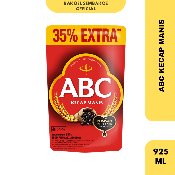ABC Kecap Manis Refill 825ml | Lazada Indonesia