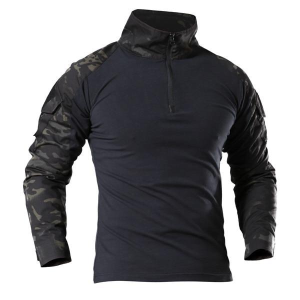 【New Arrival】 Tactical Military Shirt Men Long Sleeve Solider Army ...