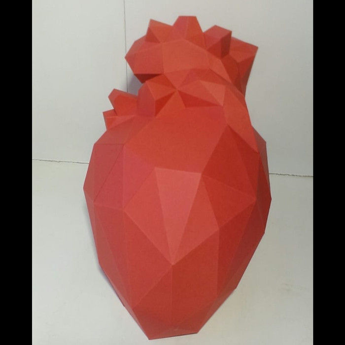 Low Poly Heart Papercraft | Lazada Indonesia