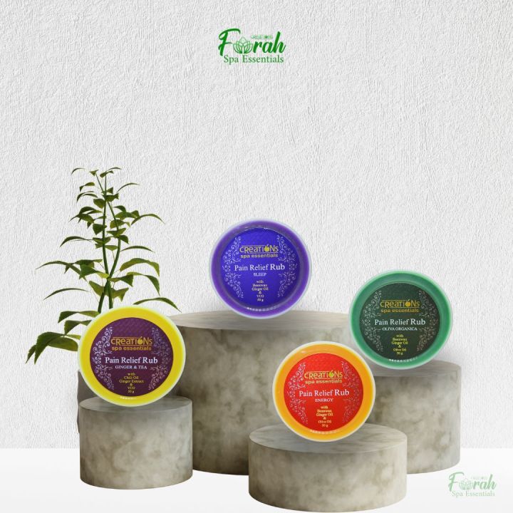 Creations Spa Essentials Pain Relief Rub 50g | Lazada PH