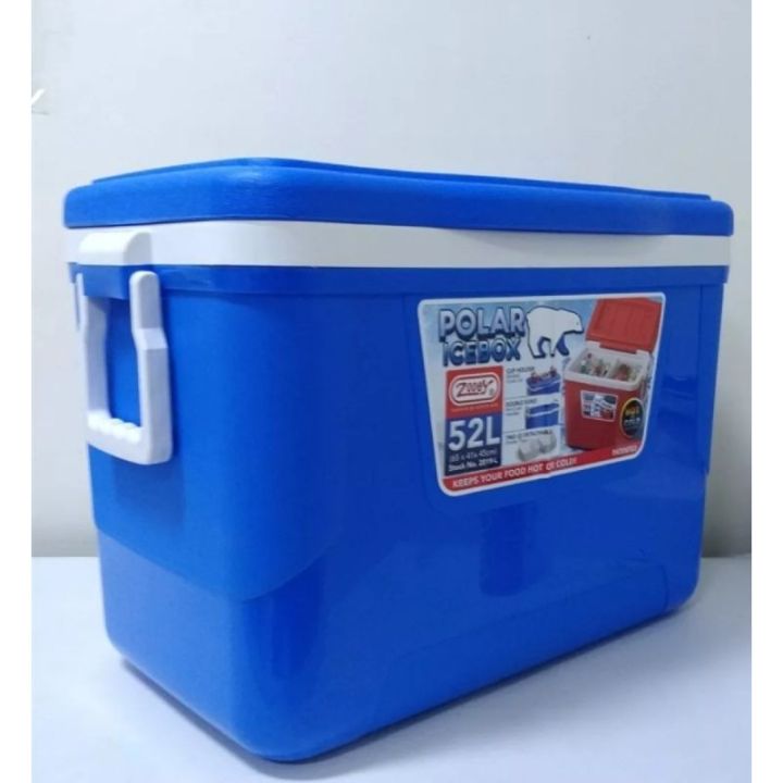 Zooey HIGH-QUALITY COOLER BOX Polar Ice Box Chest Insulated Cooler Ice ...