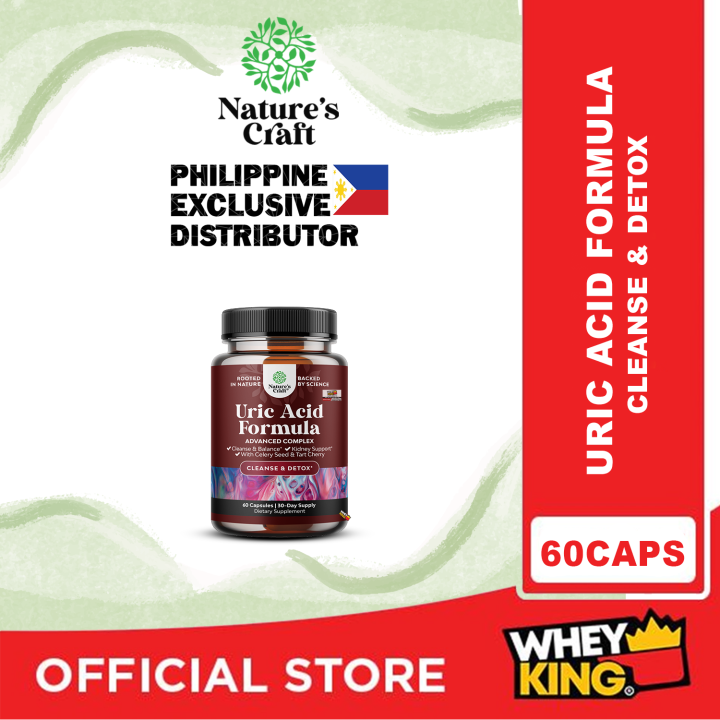 Natures Craft Uric Acid Formula - 60 Capsules | Lazada PH
