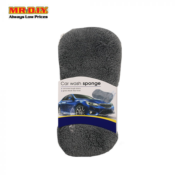 CARSUN ฟองน้ำหุ้มผ้าไมโครไฟเบอร์สำหรับล้างรถและทำความสะอาดรถยนต์ รุ่น ...
