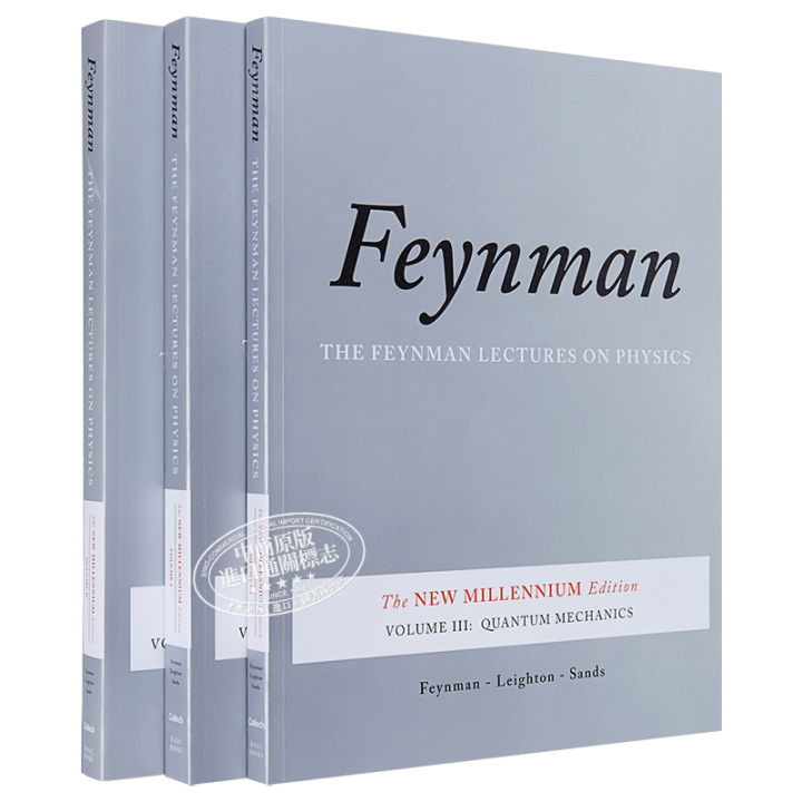 The Feynman Lectures on physics Vol I-III | Lazada.co.th