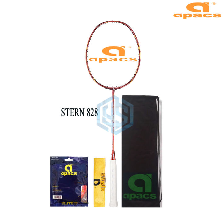 Raket Badminton Apacs Stern 828 Bonus Komplit Raket Apacs Original ...