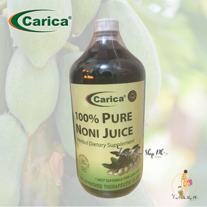 Carica 100% Pure Noni Juice - Bottle of 1000ml | Lazada PH