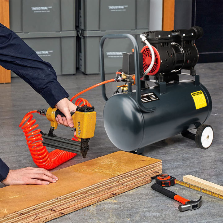 【Free shipping】REAIM Oil-free Air Compressor 1100W Heavy Duty Air Pump ...