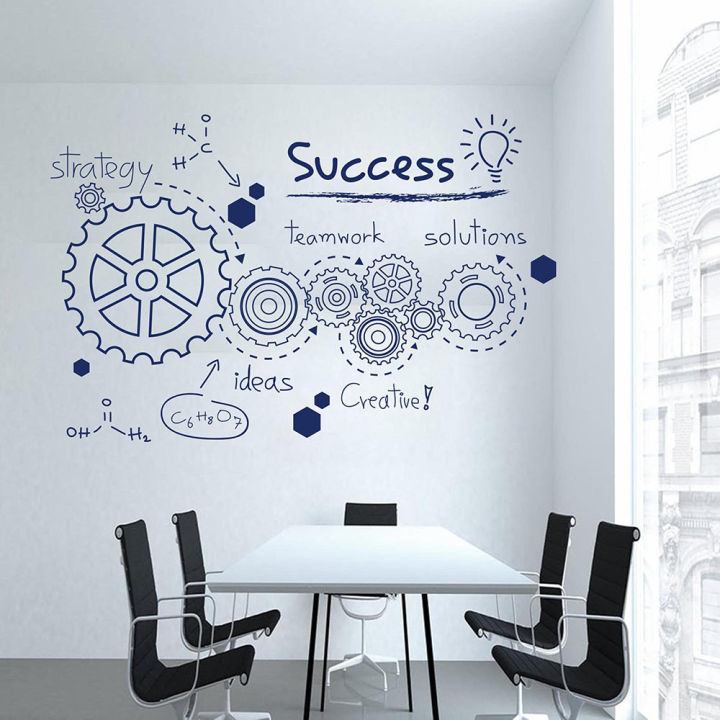 Valenti Store Gear Wall Decal Teamwork Office Motivational Success ...