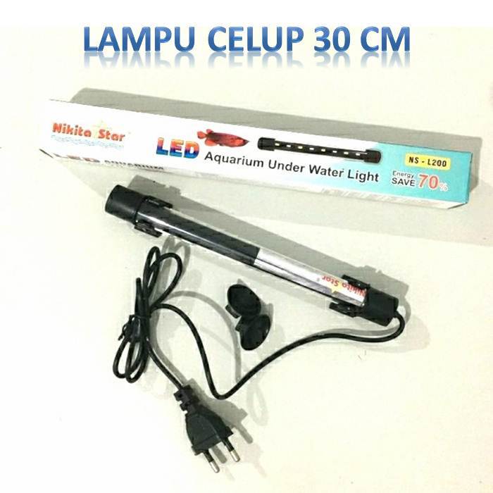 lampu celup lampu led aquarium 30 cm siap pasang | Lazada Indonesia
