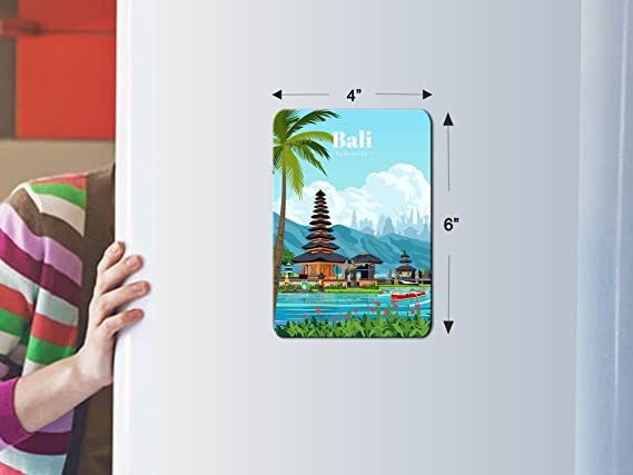 Photojaanic Fridge Magnets | Bali Bali Fridge Magnets Travel Souvenirs ...